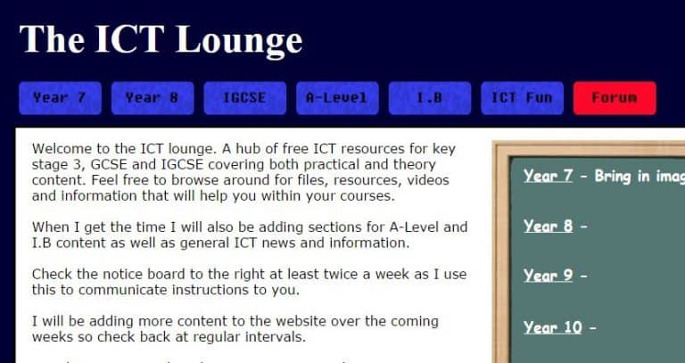 ICT Lounge - IGCSE ICT