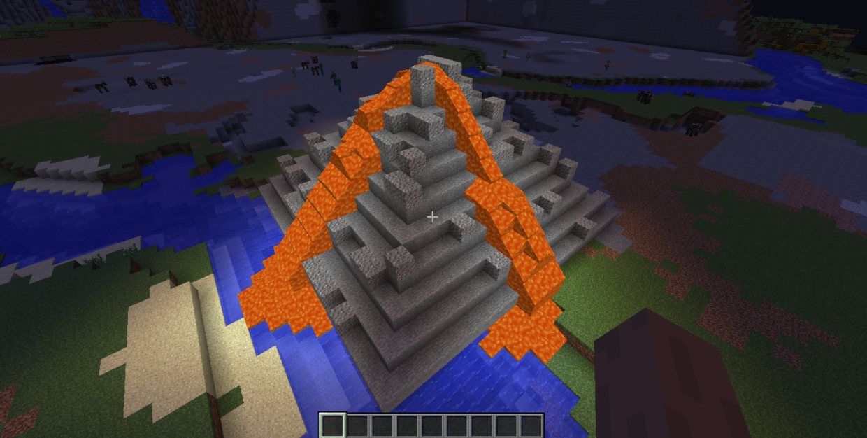 Minecraft Python Volcano Tutorial Learnlearn Raspberry Pi Hacking