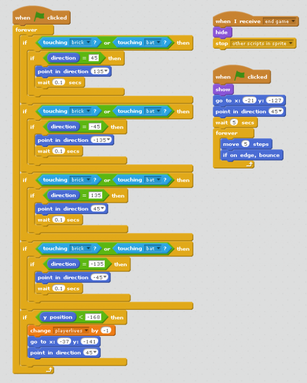 Scratch Breakout Game Tutorial - Scratch Game Video Tutorials