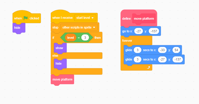Scratch 3 Platformer Game Tutorial Scratch Game Video Tutorials